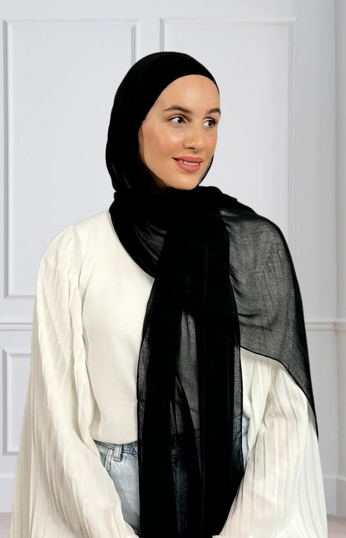 Linen Hijabs| Explore the softest, almost weightless, Breathable Hijab
